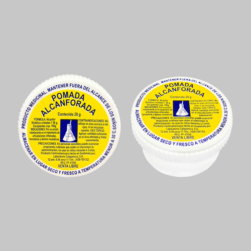 Pomada Alcanforada | Caliquímica