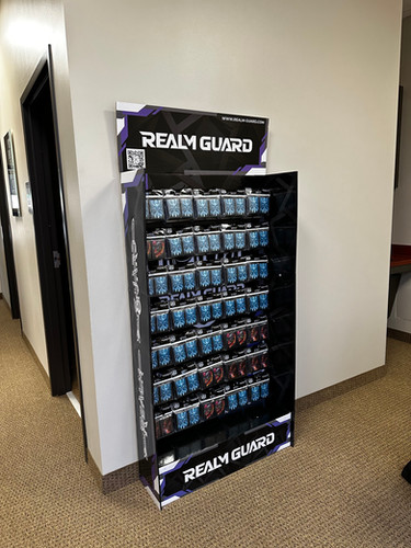 Cardboard Display | Realm Guard