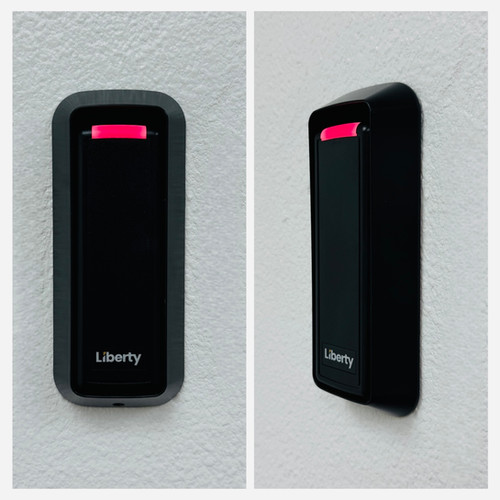 WAVELYNX Mullion Model ET10 READER GUARD - BLACK | ReaderCovers