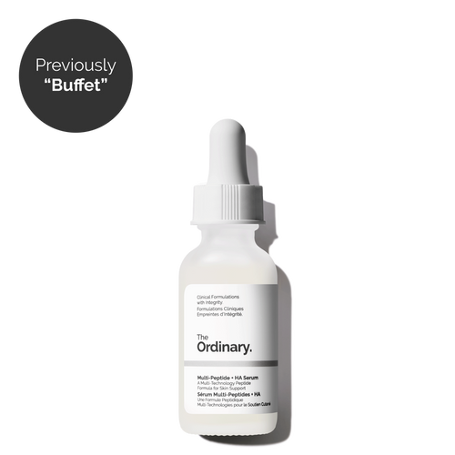 THE ORDINARY - SERUM ANTI EDAD MULTI-PEPTIDE + HA SERUM (BUFFET) 30ML ...