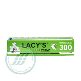 Cling Wrap 45cm x 300m LACY's (18 inch) | Springfield Supplies