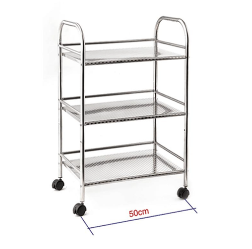Stainless steel 3 layer tattoo trolley | RBL Aesthetics