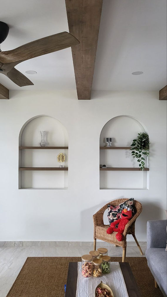 organic shape ceiling design