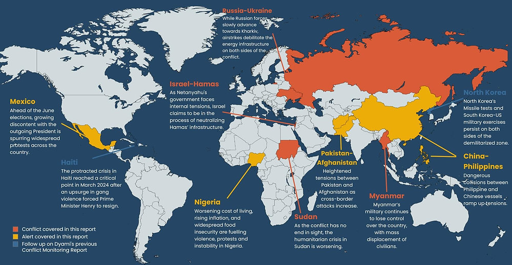Conflict Monitoring Report: March 2024