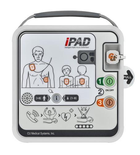 iPAD CU-SPR Semi-Automatic Defibrillator AED | Ark Medical