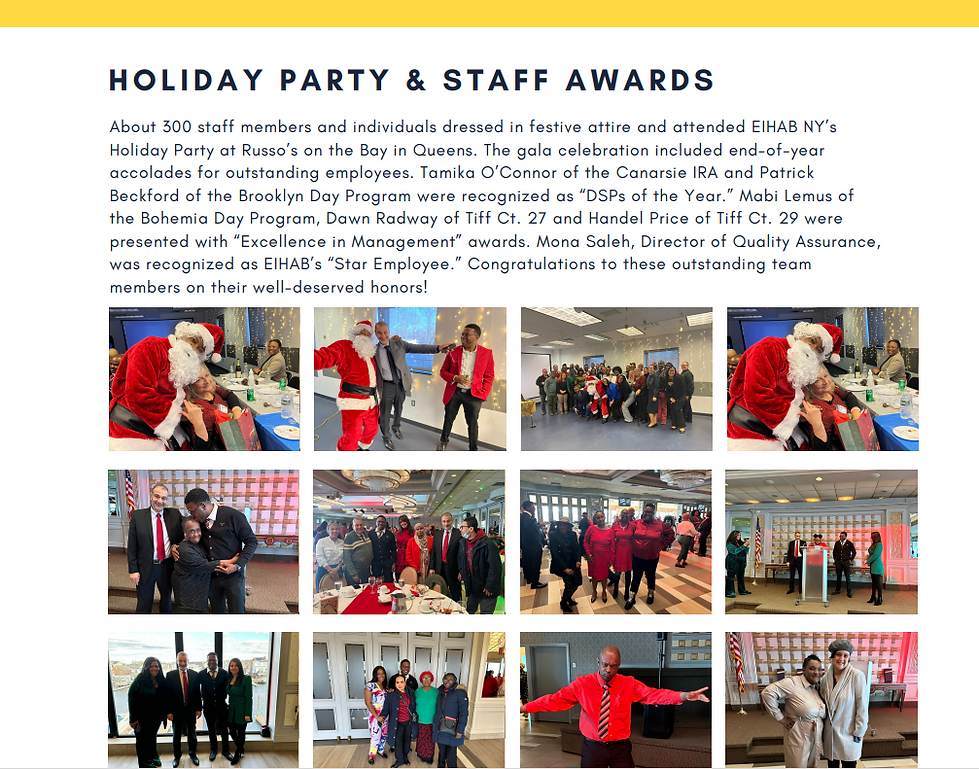 EIHAB News | EIHAB Human Services