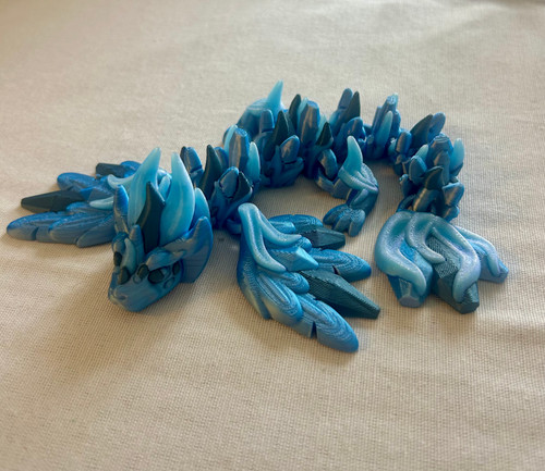 Ice Crystal Dragon | Messy Dragon