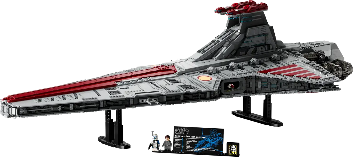 LEGO Star Wars 75367 UCS Venator Class Republic Attack Cruiser Officially Revealed October 2023