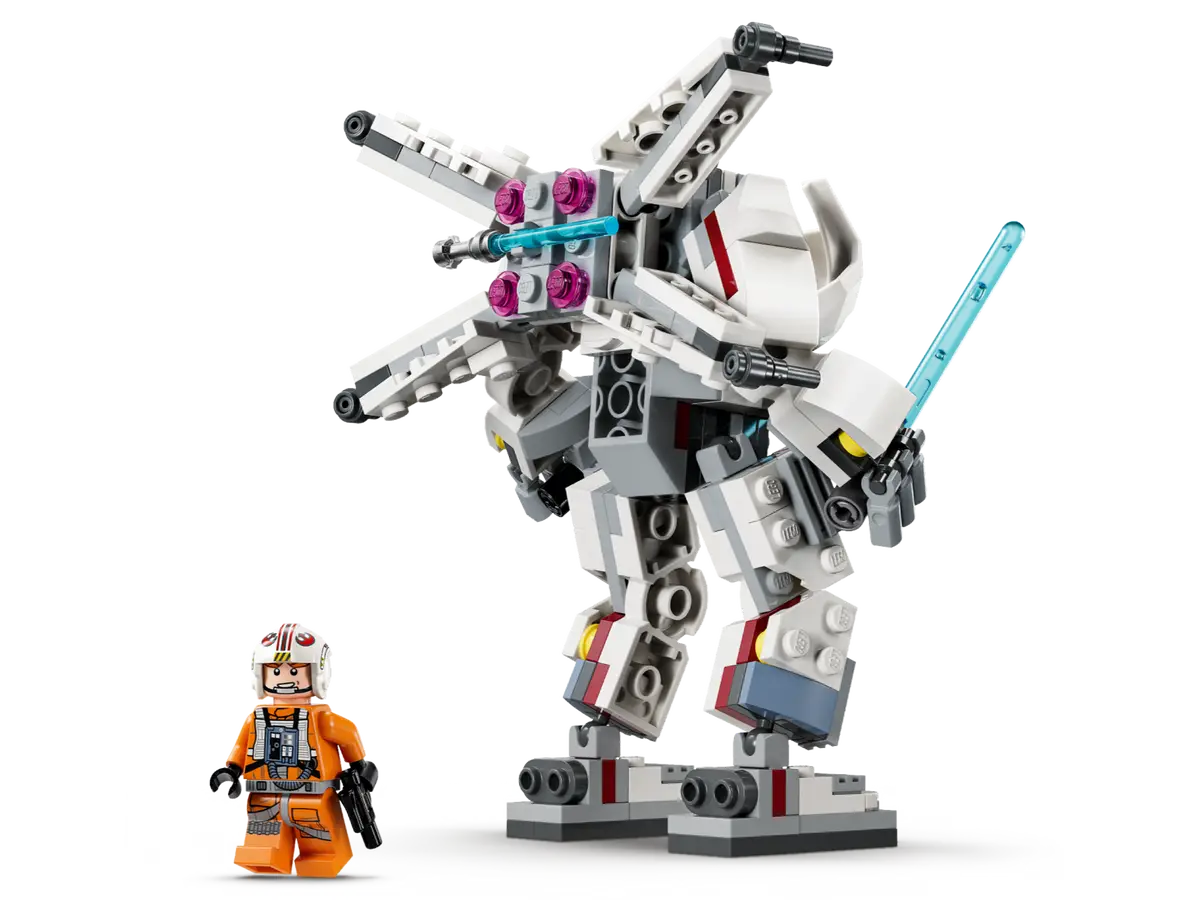 LEGO Star Wars 75390 Luke Skywalker X-Wing Mech Officially Revealed ...