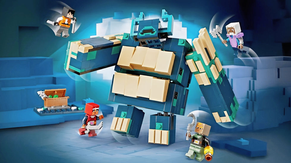 LEGO Minecraft 21591 The Twisted Warden Battle Officially Revealed ...