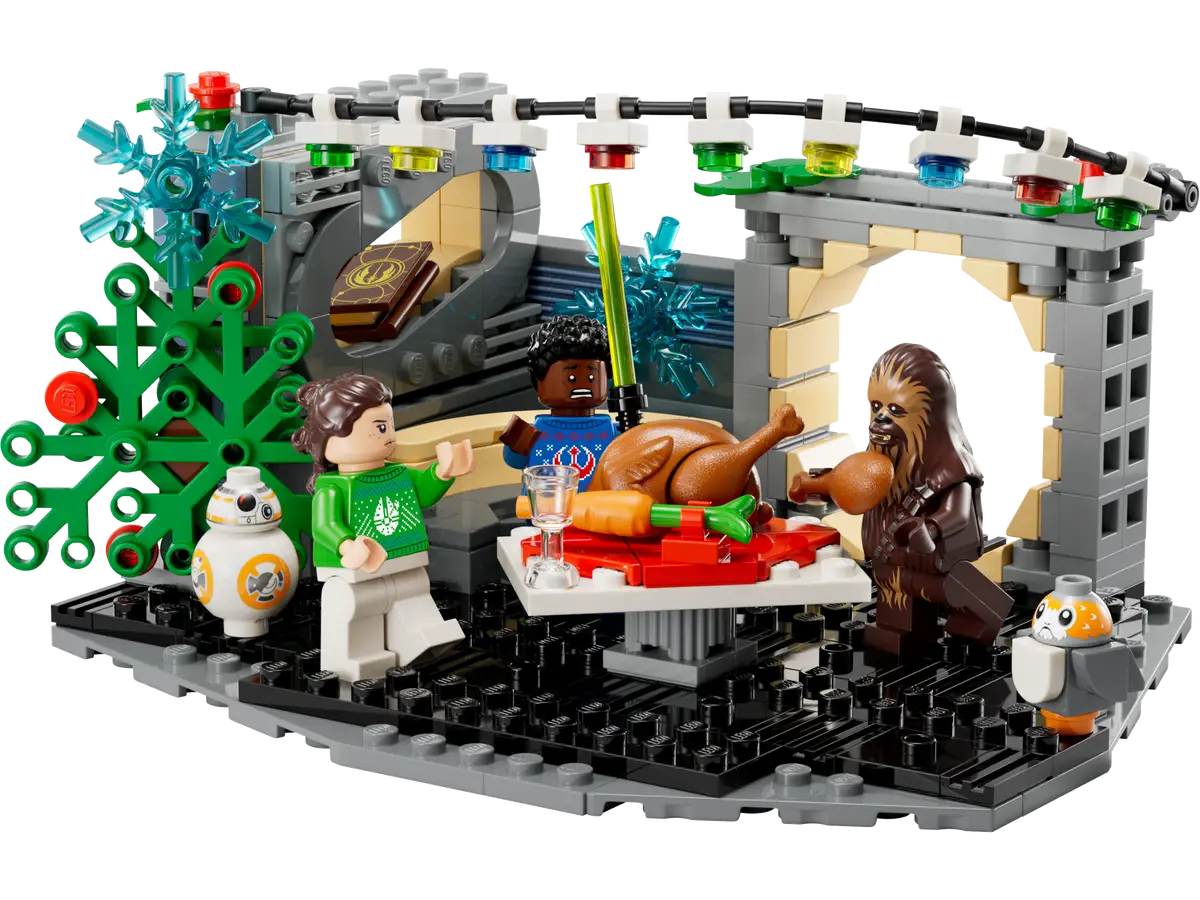 LEGO Star Wars 40658 Millenium Falcon Holiday Diorama Officially ...