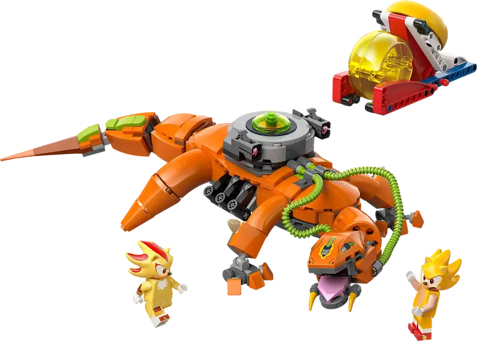 LEGO Sonic The Hedgehog 77003 Super Shadow vs. Biolizard Officially ...