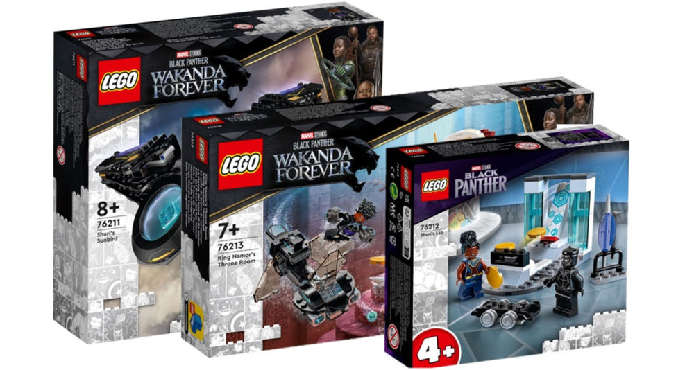 3 LEGO LEGO Marvel Black Panther: Wakanda Forever Sets Officially ...