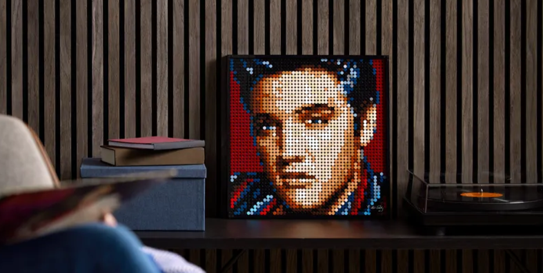 LEGO Art 31204 Elvis Presley "The King" Officially Revealed | March 2022