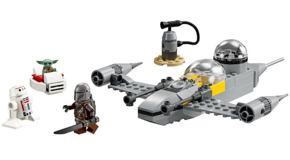 First Leaked Images of LEGO Star Wars 75410 Mando Grogu s N 1 Starfighter January 2025