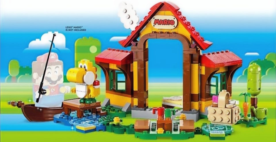 LEGO Super Mario 71422 Picnic at Mario's House Officially Revealed ...