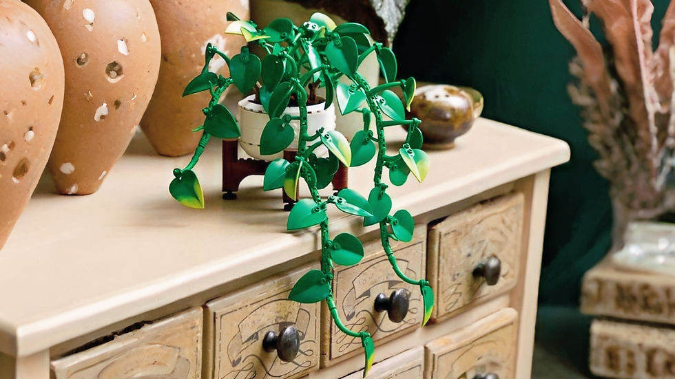 First Leaked Images of LEGO Botanicals 11512 Hanging Golden Pothos ...