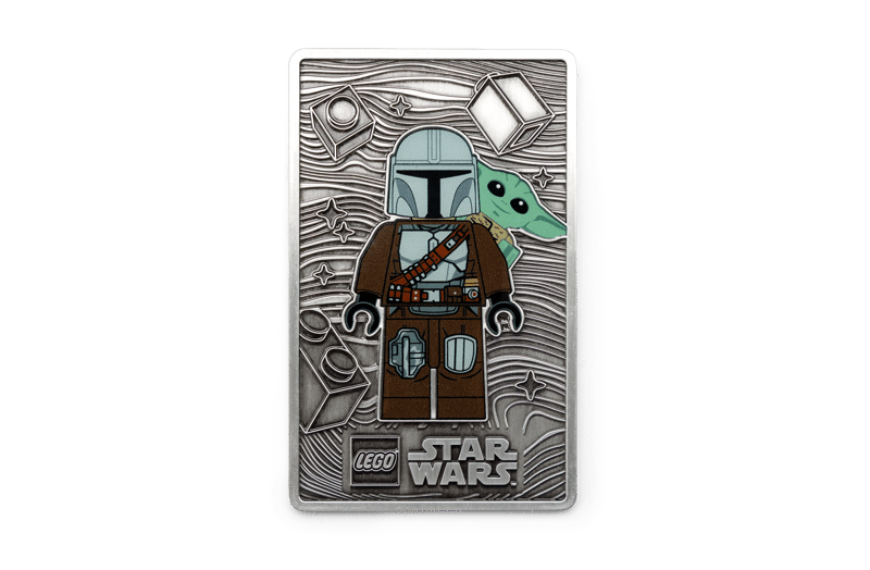 LEGO 5010325 The Mandalorian & Grogu Metal Card Insiders Reward ...