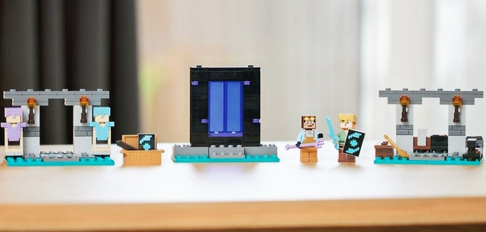 LEGO Minecraft 21252 The Armory Officially Revealed | January 2024