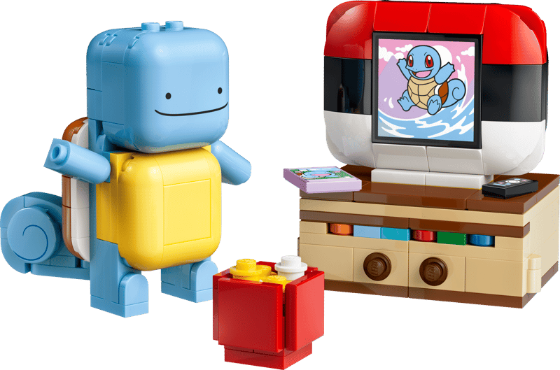 LEGO Pokémon 40887 Ditto as Squirtle: Movie Night GWP Officially ...