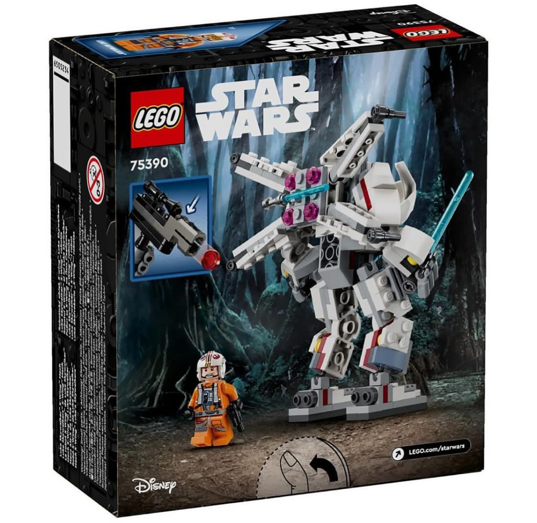 LEGO Star Wars 75390 Luke Skywalker X-Wing Mech Officially Revealed ...