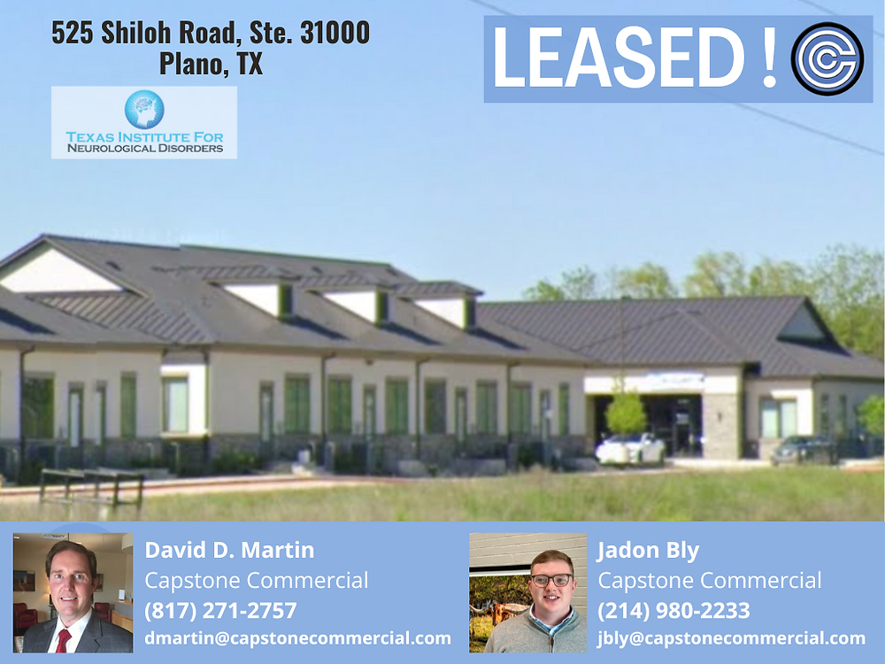 Congratulations to David and Jadon on their recent lease in Plano for ...