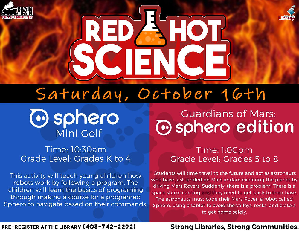 Red Hot Science - Oct 16