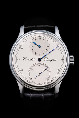 Cornehl Regulator , Lünette flach, Krone zylindrisch | Kreativ Exclusiv