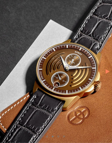 Robot Aerodynamic Bronze PVD | Kreativ Exclusiv