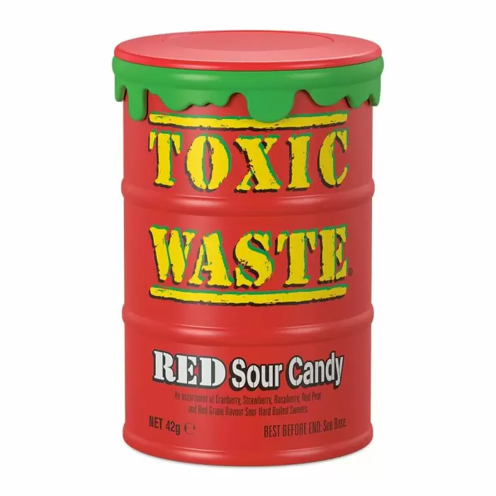 Toxic Waste Red Drum | Street Sweets