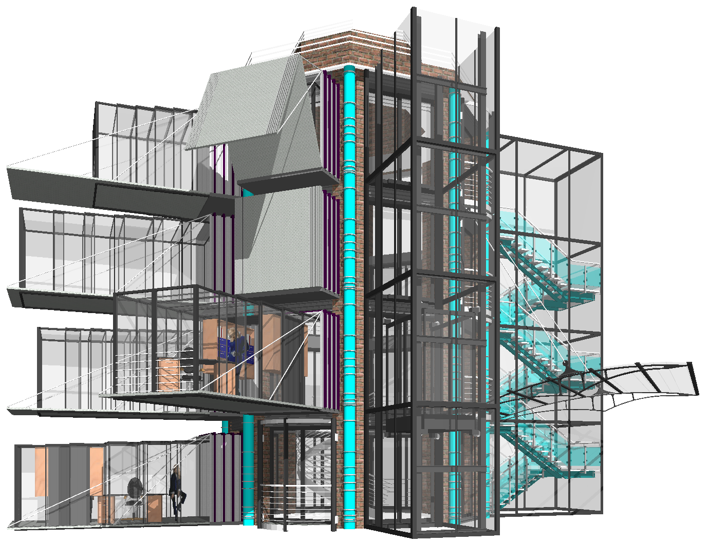 Modern Office Building Design | ArchiVinci | 70032