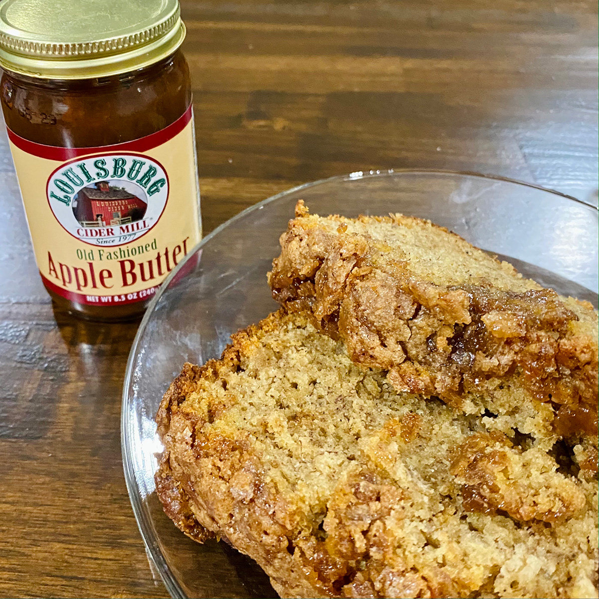 Apple Butter Banana Bread | Louisburg Cider Mill