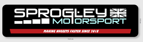 "Sprogley Motorsport" Premium Slap Sticker | Sprogley Motorsport