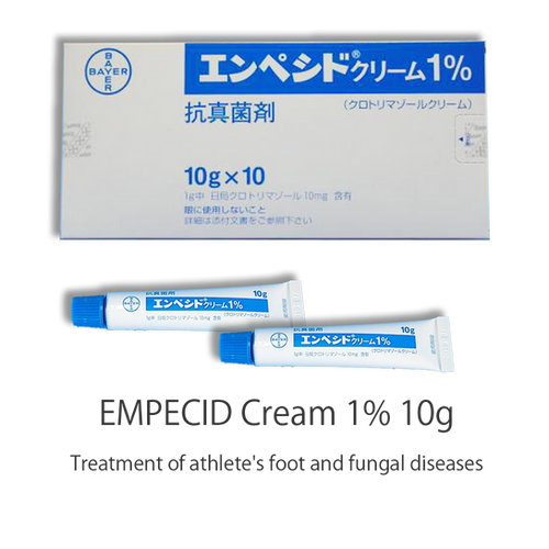 【10sets】EMPECID Cream 1% 10g[×10] To Ringworm, Candida, folding screen ...