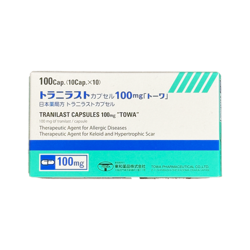 TRANILAST CAPSULES 100mg"TOWA" 100Cap. To Allergic rhinitis, atopic ...