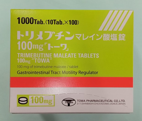 TRIMEBUTINE MALEATE Tablets 100mg 「TOWA」1000 Tablets To Irritable bowel ...