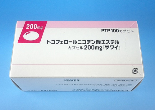 TOCOPHEROL NICOTINATE Capsules 200mg "SAWAI" blood flow | D.Pharmacy ...