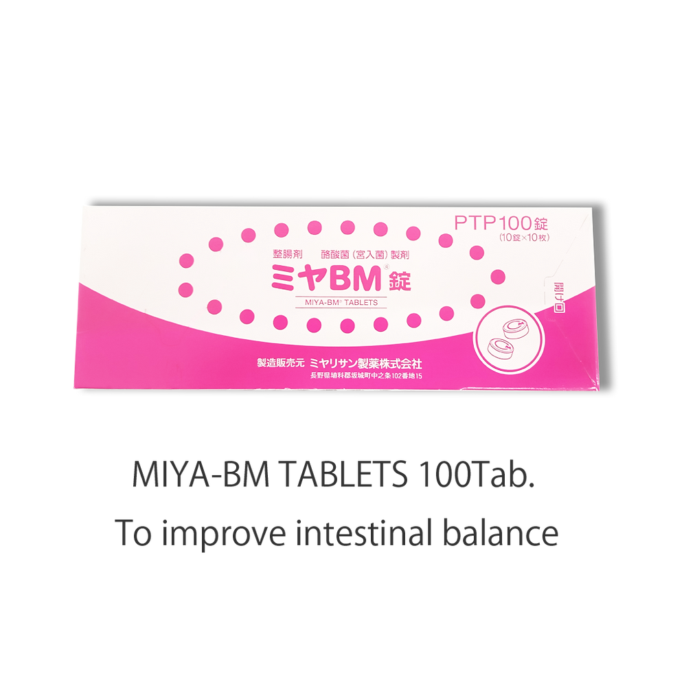MIYA-BM TABLETS To improve intestinal balance Probiotics | D.Pharmacy ...