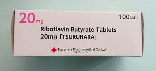 Riboflavin Butyrate Tablets 20mg「TSURUHARA」100tabletsVitamin B2 From ...