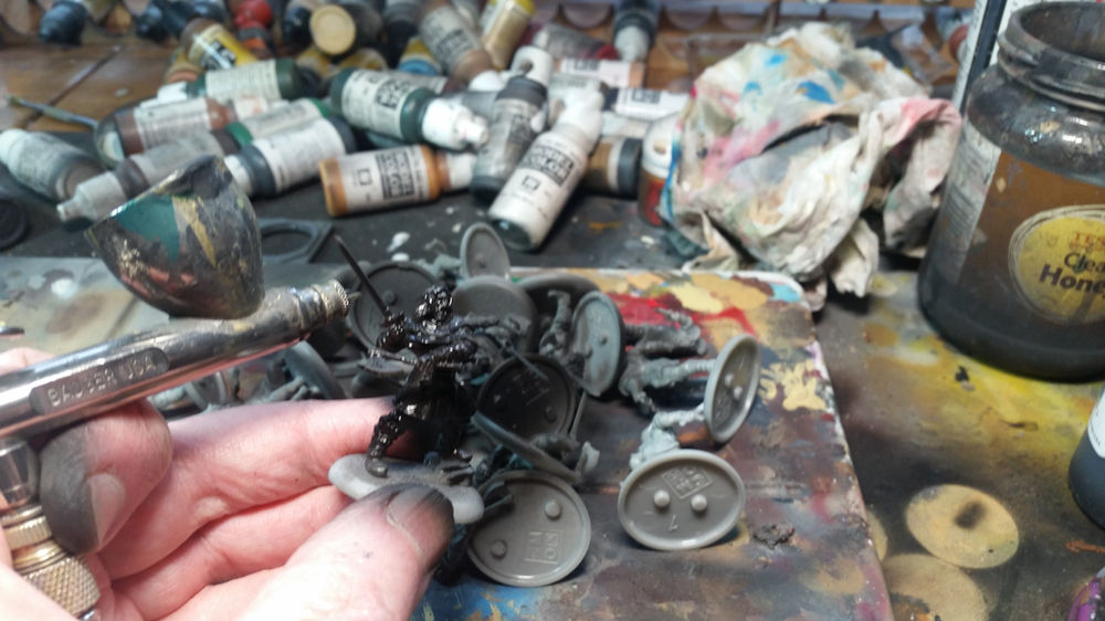 Nights Watch conscripts - step by step