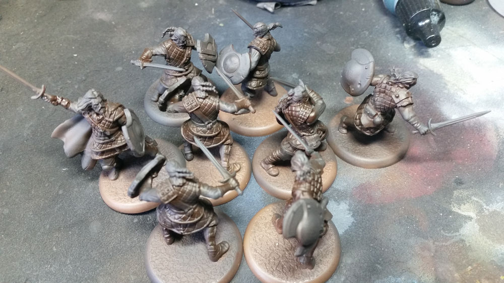 Stormcrow mercenaries - step by step