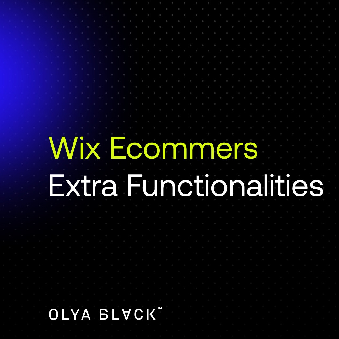 Wix Ecommers Extra Functionalities | Why Should You Sell With Wix?