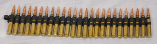 Inert 50 Cal Linked belt of 25 rounds | The Ice Cream Shop