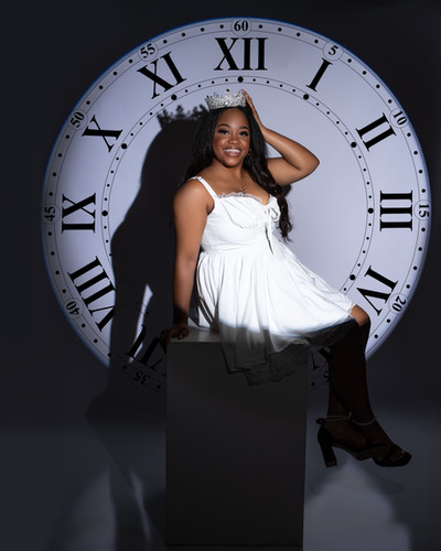 Roman Clock Overlay PNG | ACB Photography