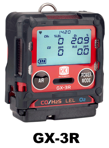RKI Model GX-3R (1-4) Gas Personal Monitor | Gas Detector Sales
