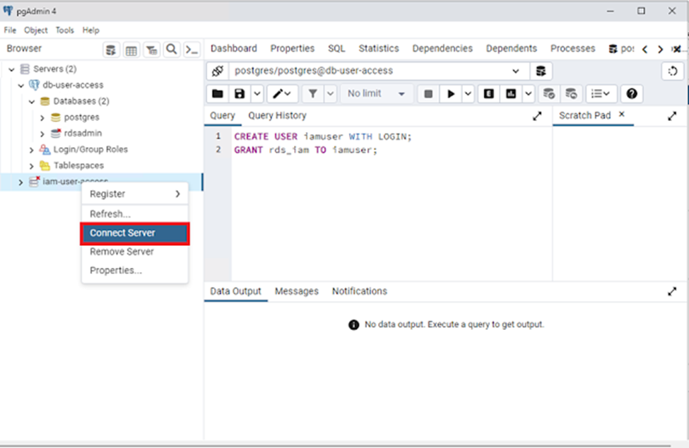 How to connect to PostgreSQL AWS RDS using IAM Authentication