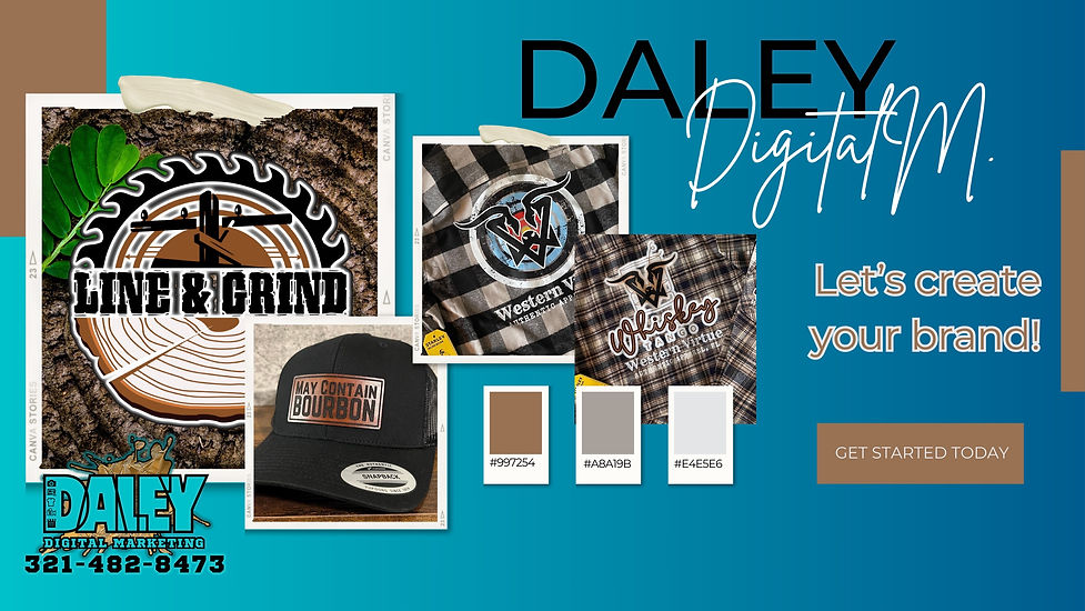 Daley Digital Marketing | logo design | Brevard County, FL, USA