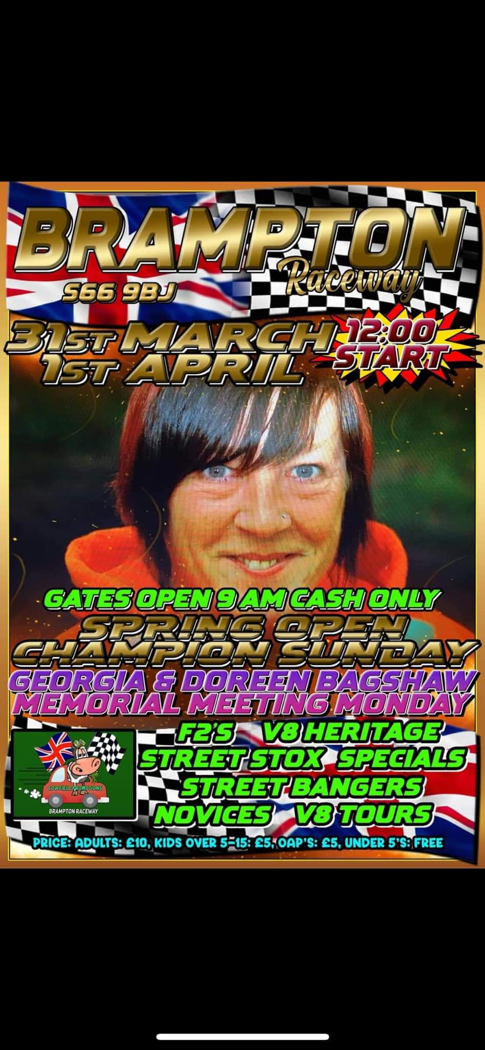 Brampton, Bank Holiday Weekender! | Outlaw Oval Racing