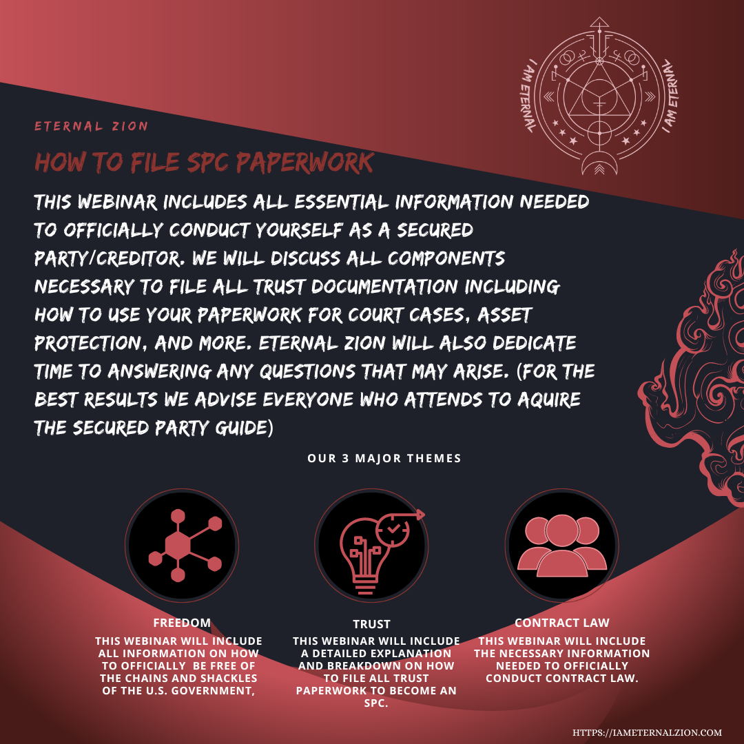 Secured Party - Webinar Order Form