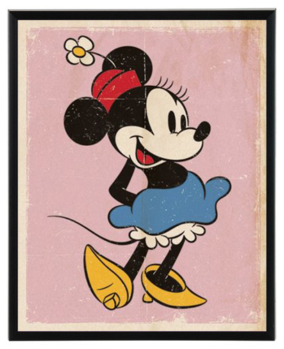Minnie Mouse Wall Art | 4mywall.co.uk
